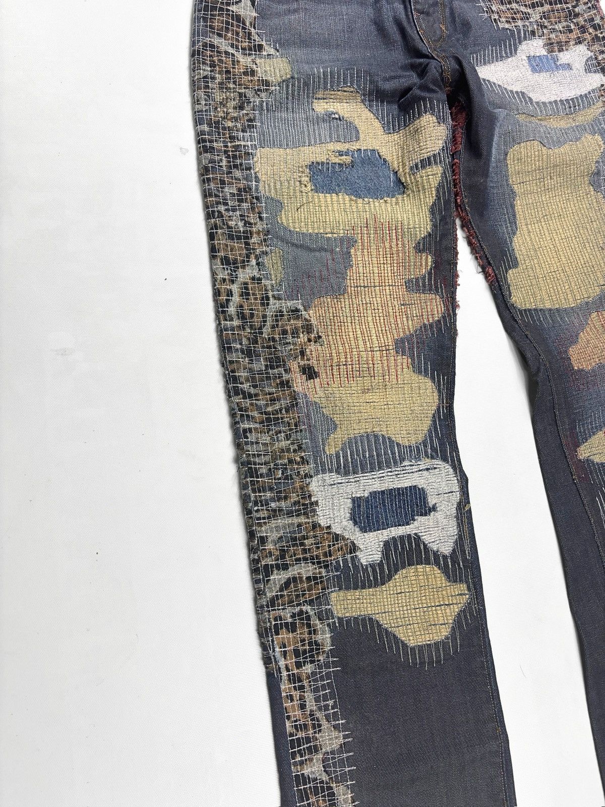 Undercover “ Proletareart x Undercover 68 “ inspired Boro denim jeans ...
