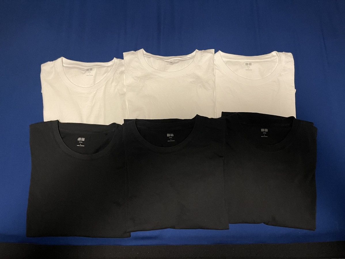 Uniqlo Six Uniqlo Blank Tees | Grailed
