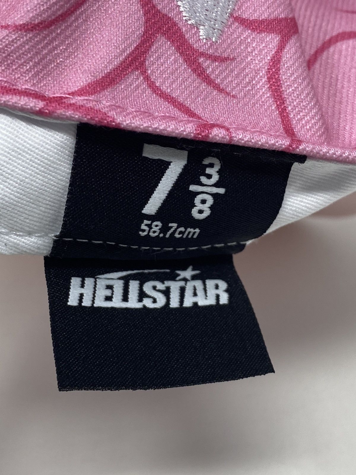 HELLSTAR HellStar Pink Brain Fitted Hat | Grailed