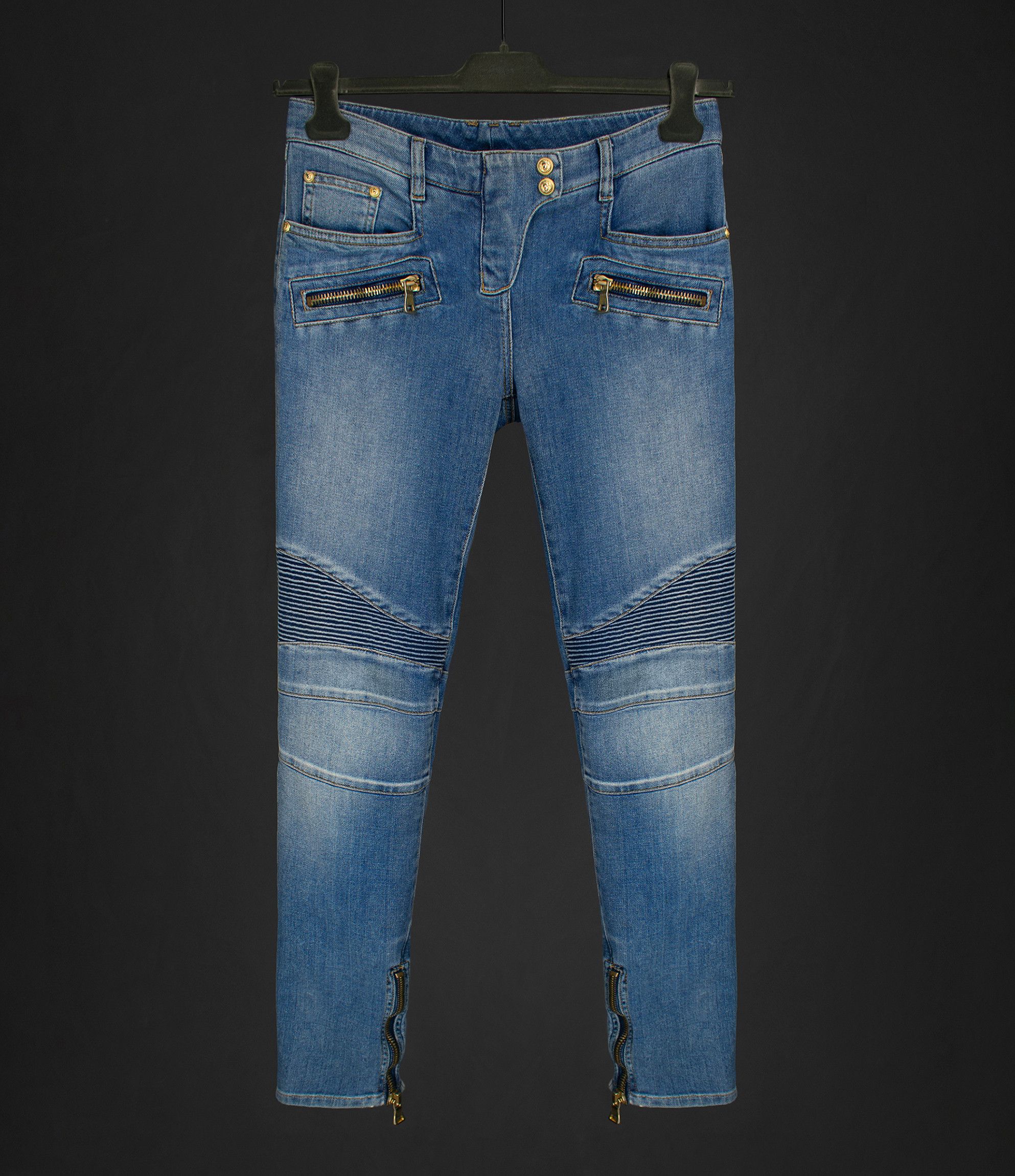 Balmain BIKER JEANS, UNISEX, ICONIC, RETAIL ~ $1000 | Grailed