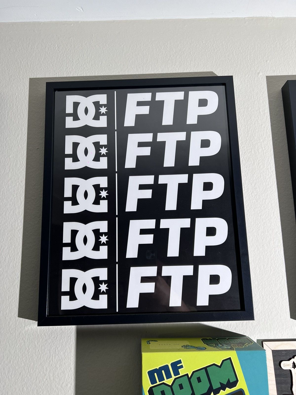 DC × Fuck The Population FTP X DC POSTERS FRAMED | Grailed