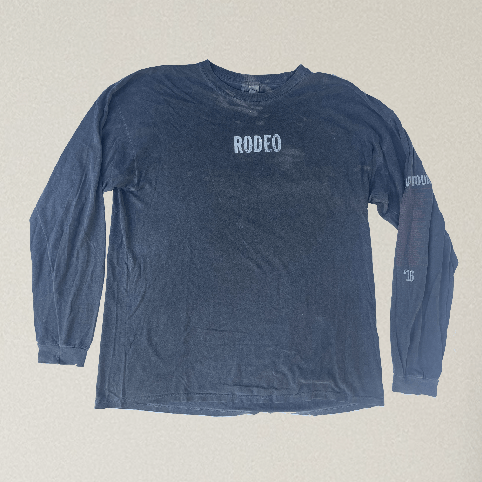 Travis Scott OFFICIAL RODEO TOUR MERCHANDISE | Grailed
