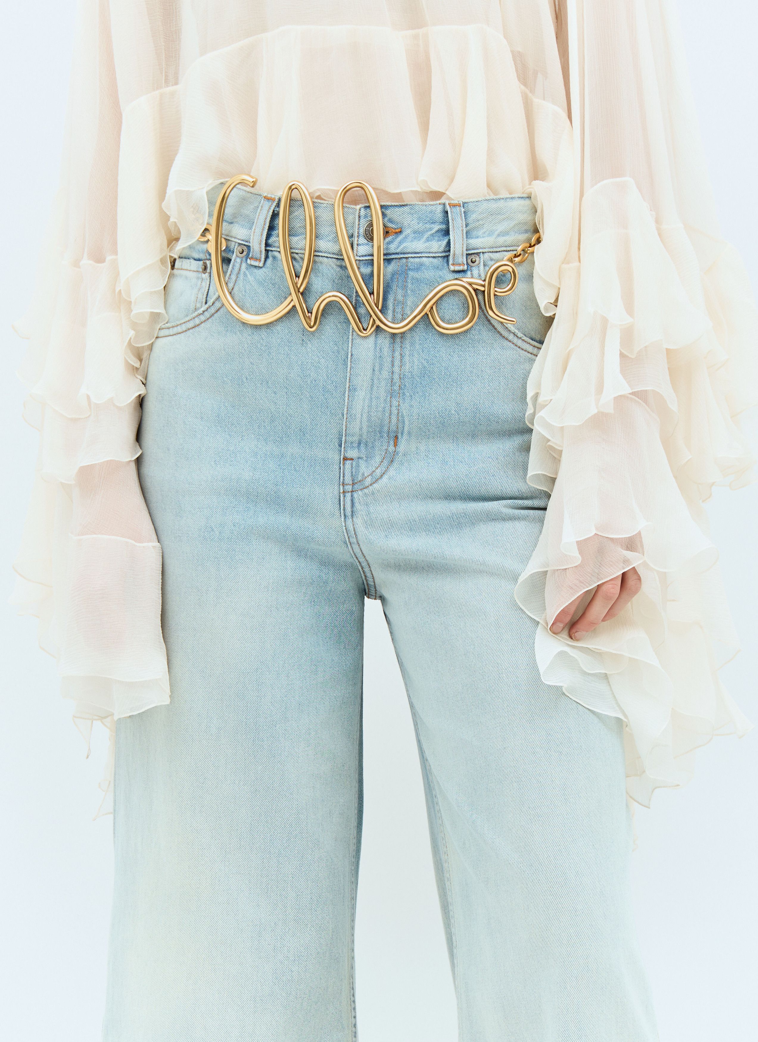 Chloe Logo Belt | Grailed