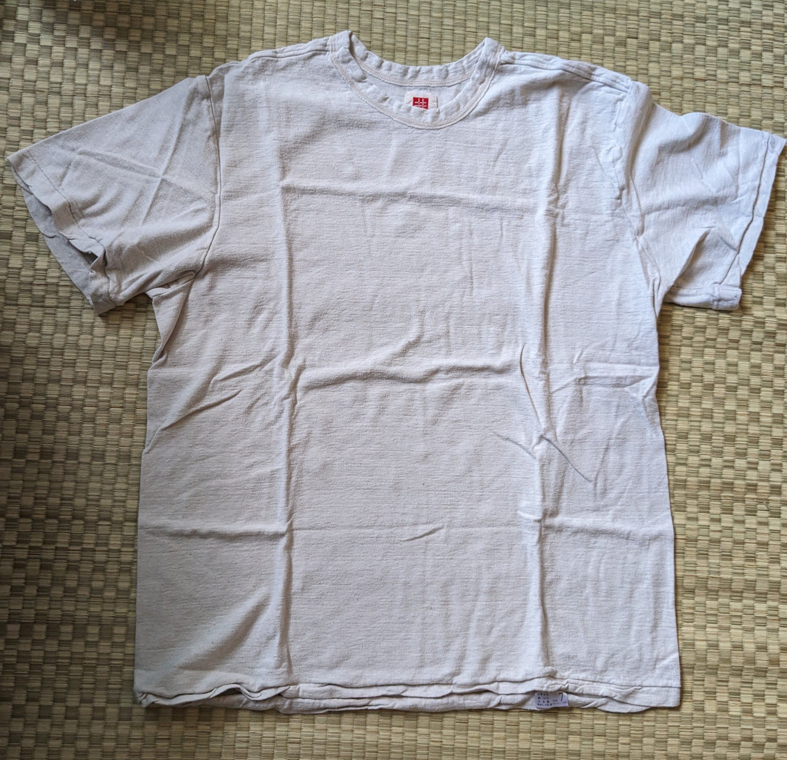Japanese Brand × Tezomeya Tezomeya Loopwheeled Cotton T-shirt Made in ...
