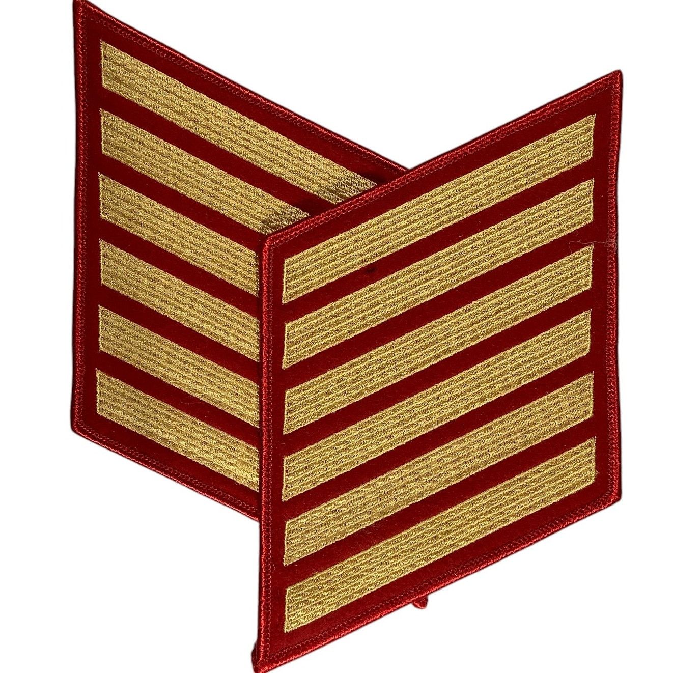 Other 1 Set 24 Year USMC Service 6 Stripes - 6-3/4"H x 4-1/8"W | Grailed