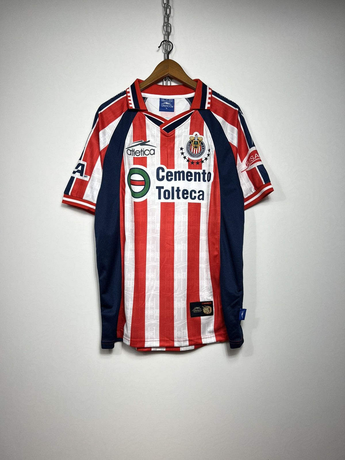 Atletica × Soccer Jersey × Vintage Rare Chivas de Guadalajara 1999/2000 ...