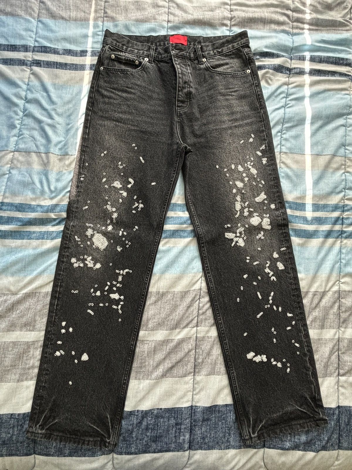 Fugazi Chain Stitch Paint Splatter *in store exclusive* | Grailed