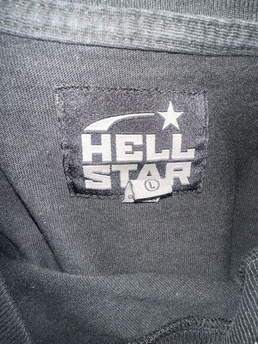 HELLSTAR HELLSTAR qr Christ king sleeve Tee | Grailed
