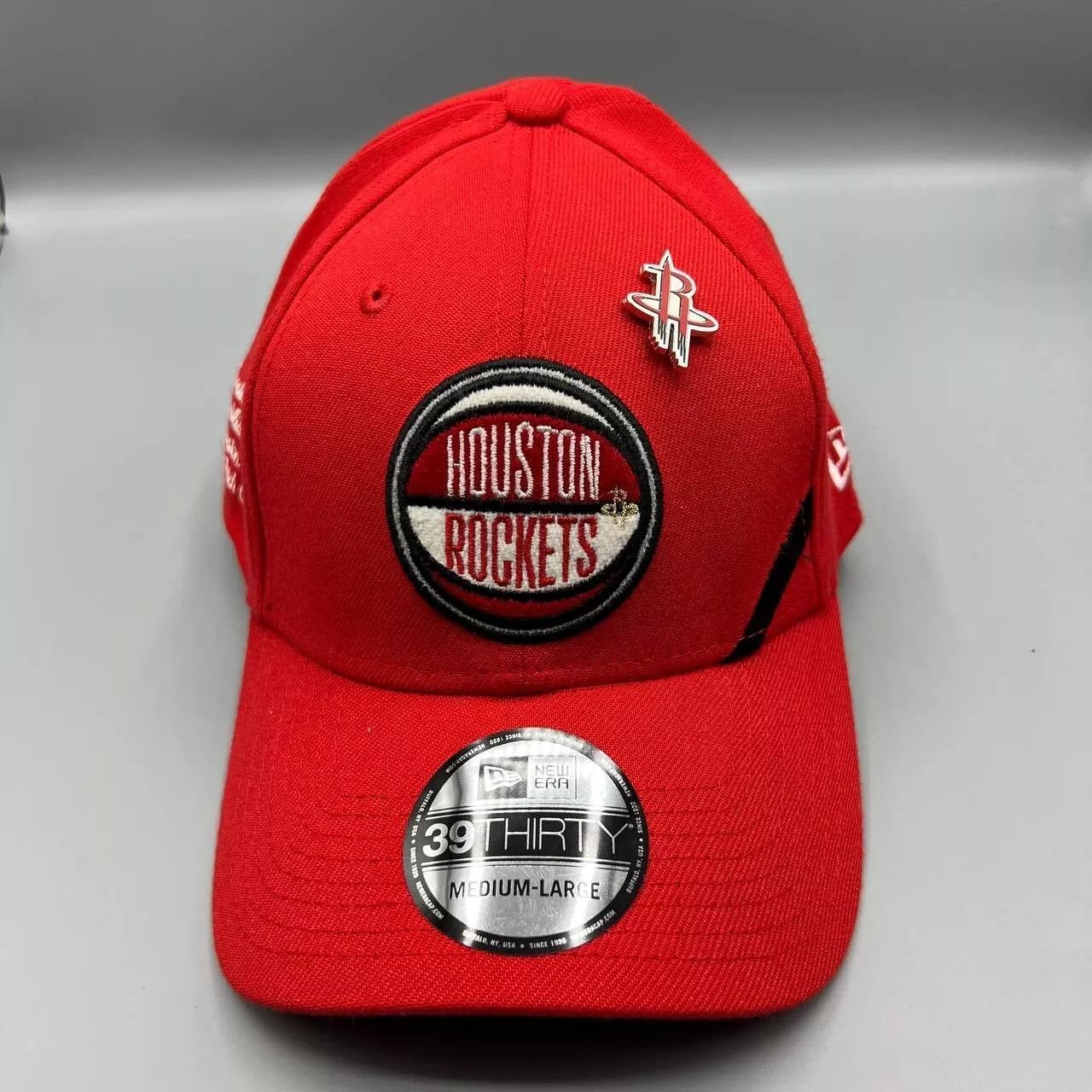 New Era Houston Rockets Hat Men M-L Red Stretch Fitted Cap New | Grailed