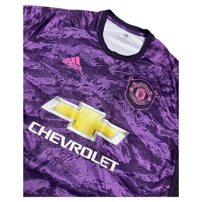 Adidas Adidas MAN U Manchester United Chevy Soccer Football Jersey ...