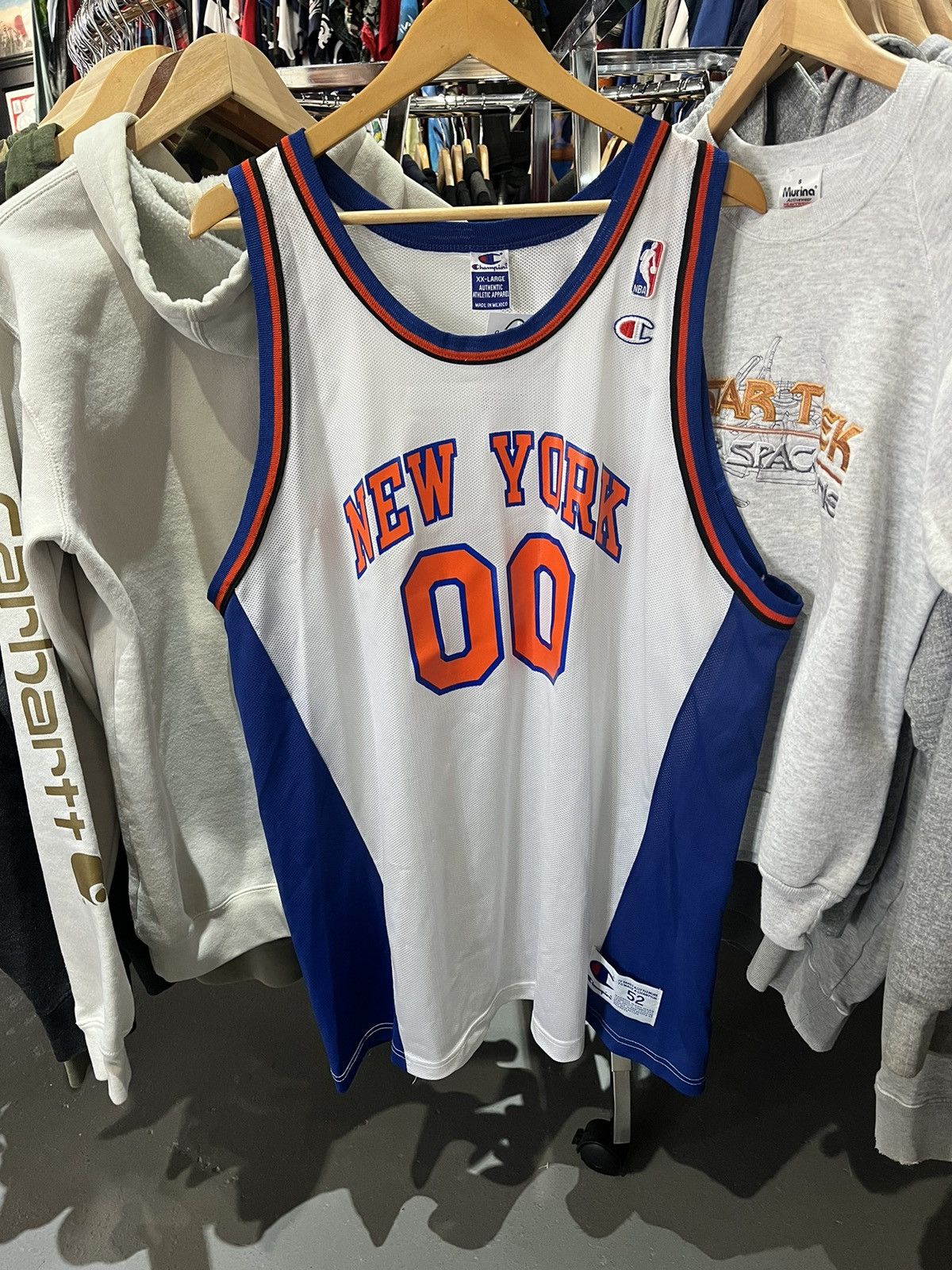Champion × NBA × Vintage Vintage 1990s New York Knicks Champion NBA ...