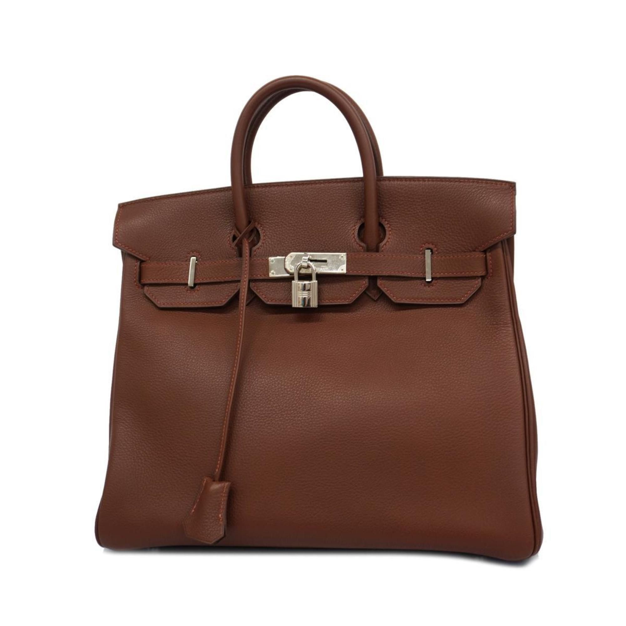 Hermes HERMES handbag Haute Couture 32 C stamped Ardennes Rouge H for ...