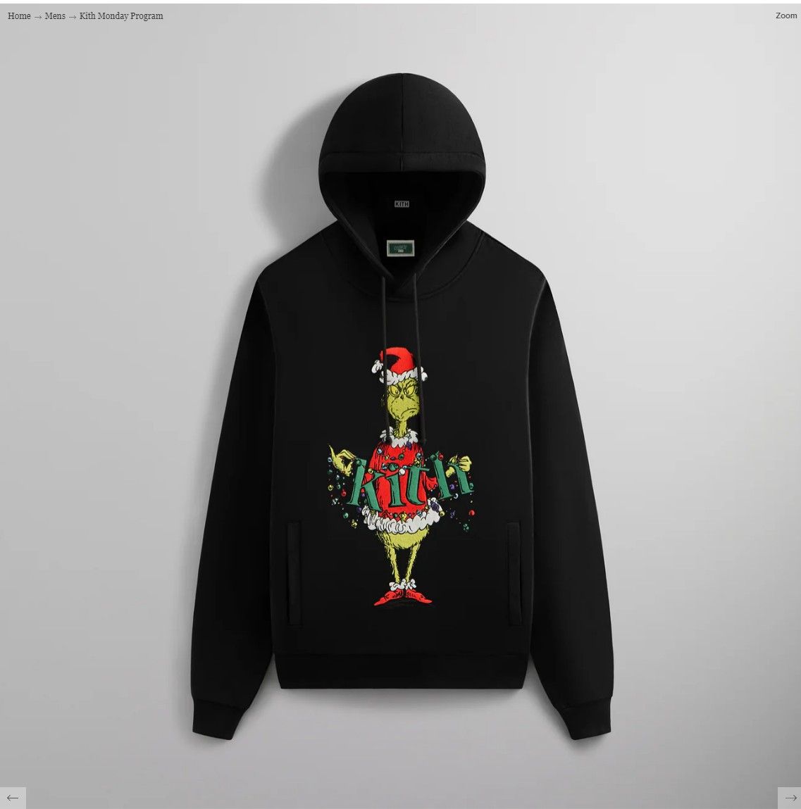 Kith Kith x The Grinch Ornament Williams III Hoodie | Grailed