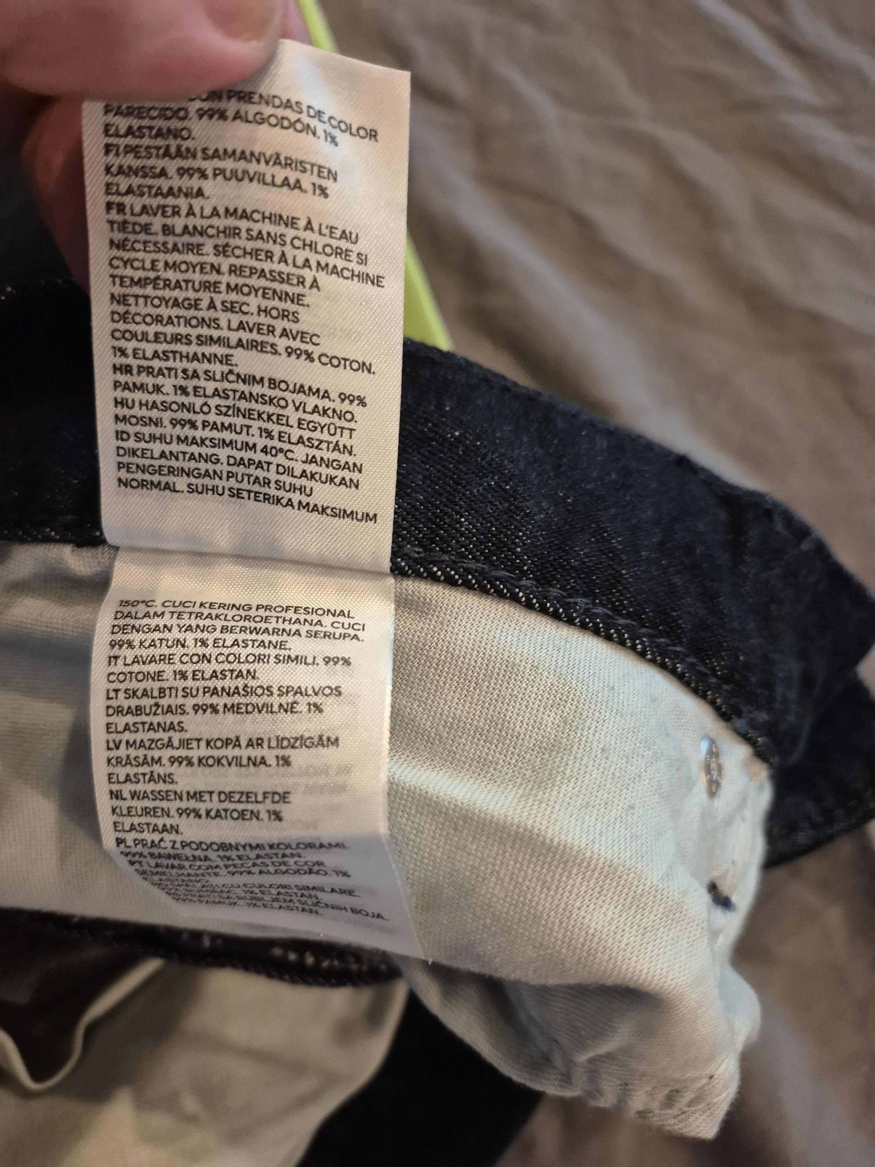 Awful Lot of Cough Syrup Awful Lot of Cough Syrup Denim Jeans Size 36 x ...