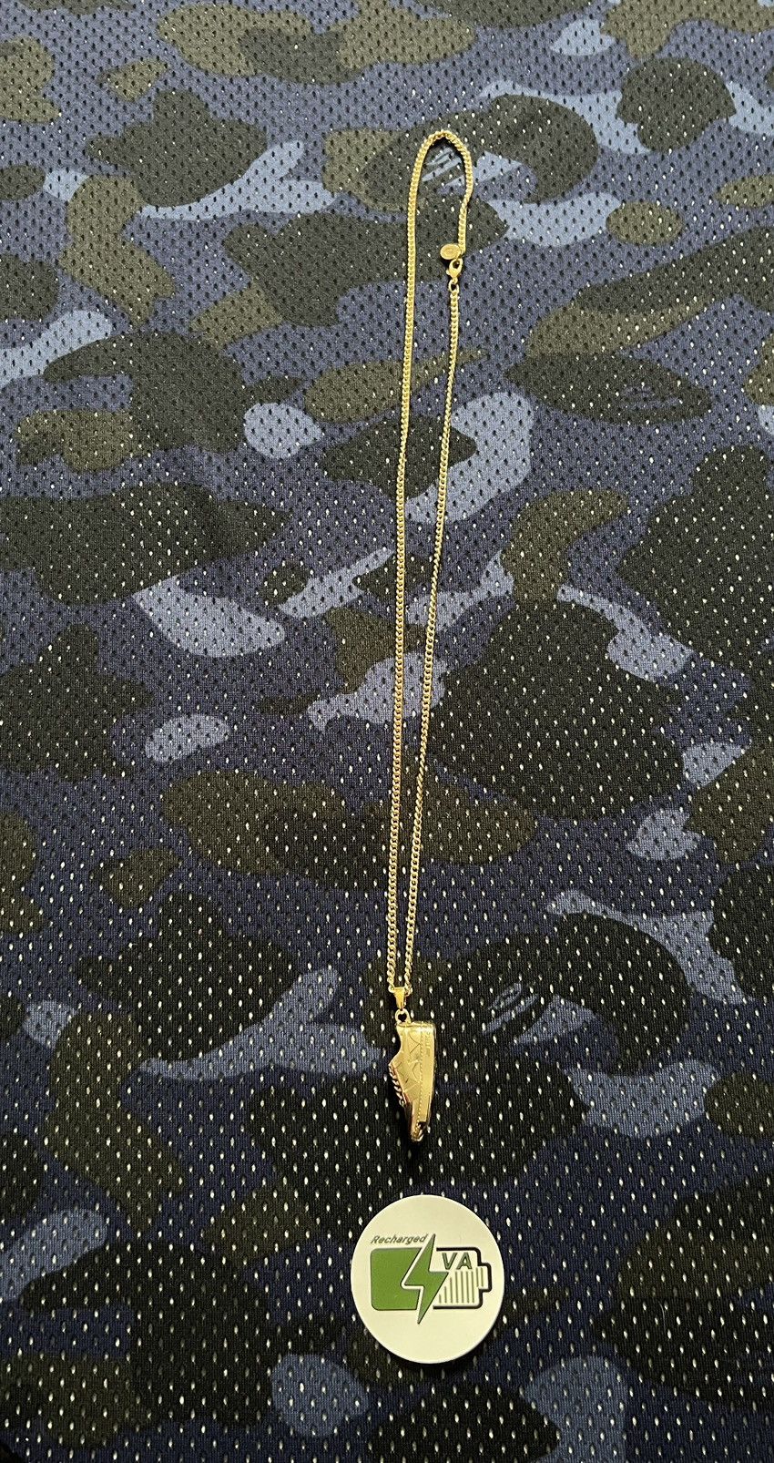 Bape 100% Authentic New A Bathing Ape Bape Gold Bapesta Chain | Grailed
