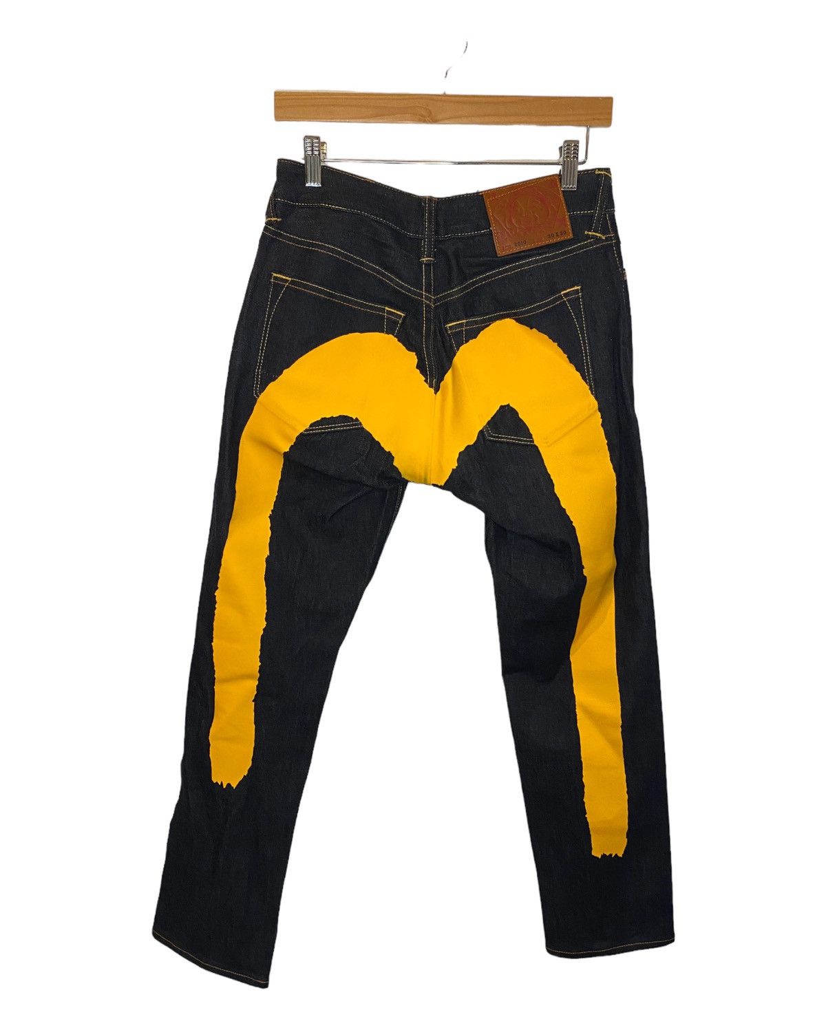 Evisu Rare Yellow Daicock Evisu Lot 2010 Special Edition Jeans | Grailed