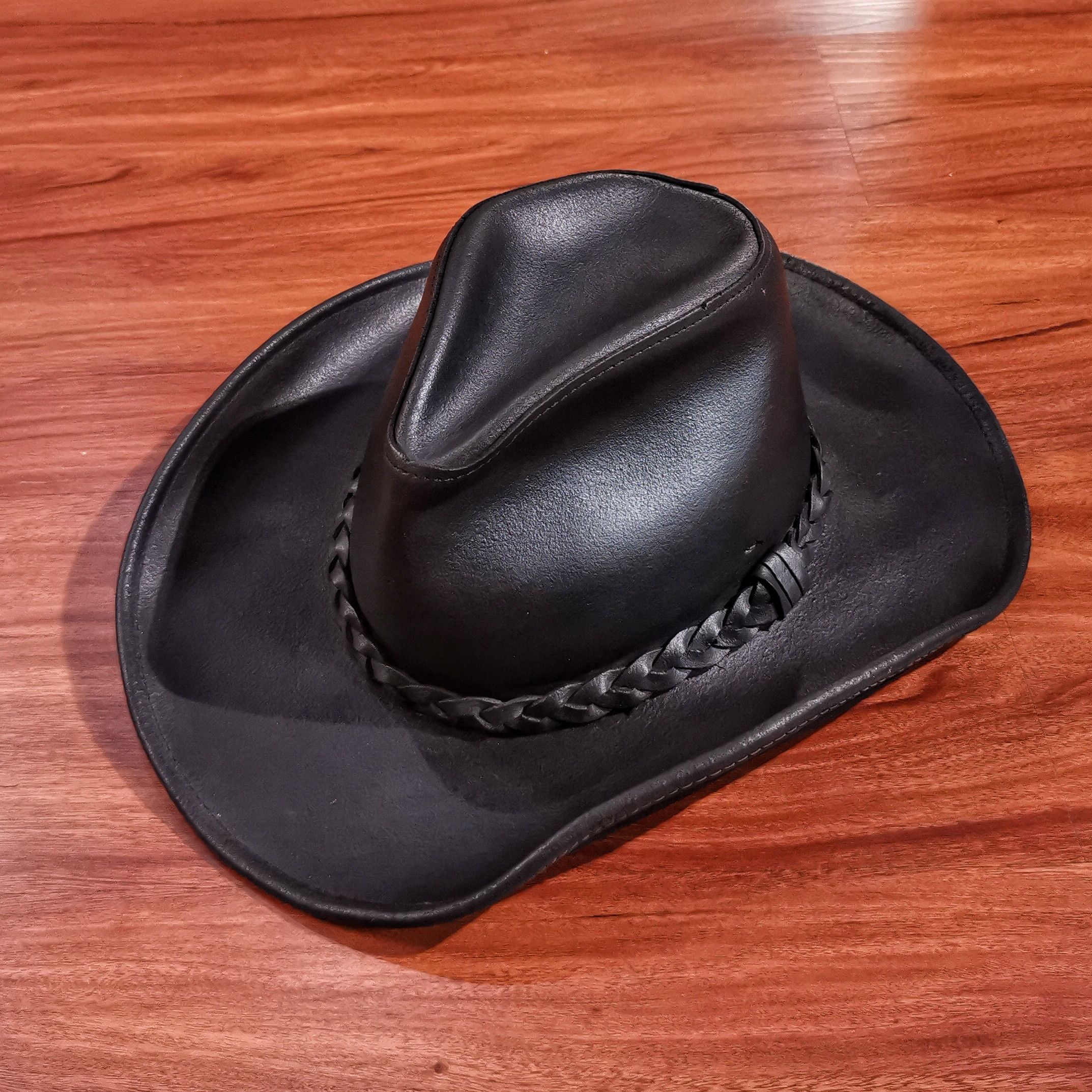 Wilsons Leather Wilsons Cowboy Leather Hat Original Authentic Made in ...