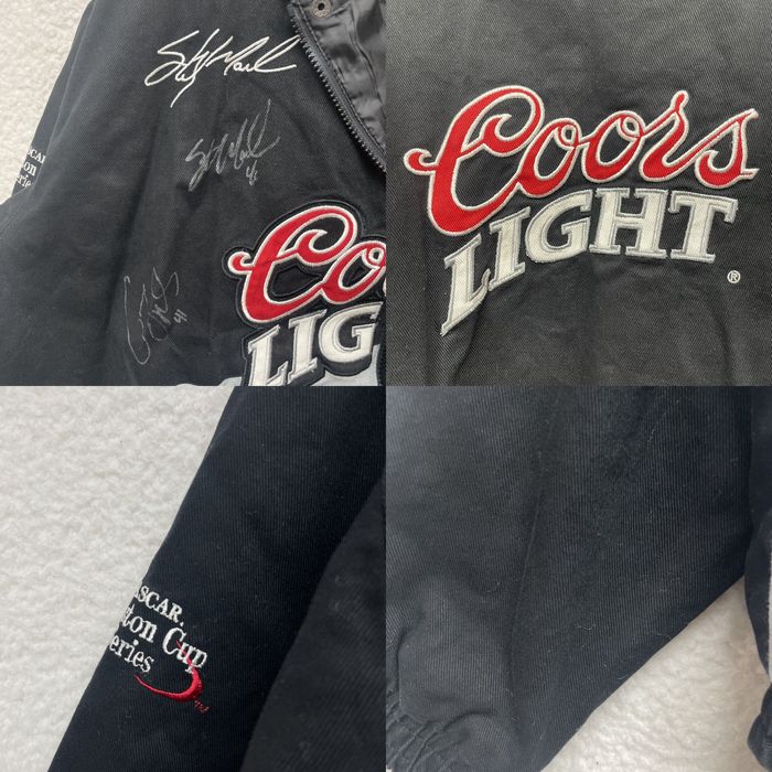 NASCAR Vintage Sterling Marlin Signed Autographed NASCAR Jacket XL Mens ...