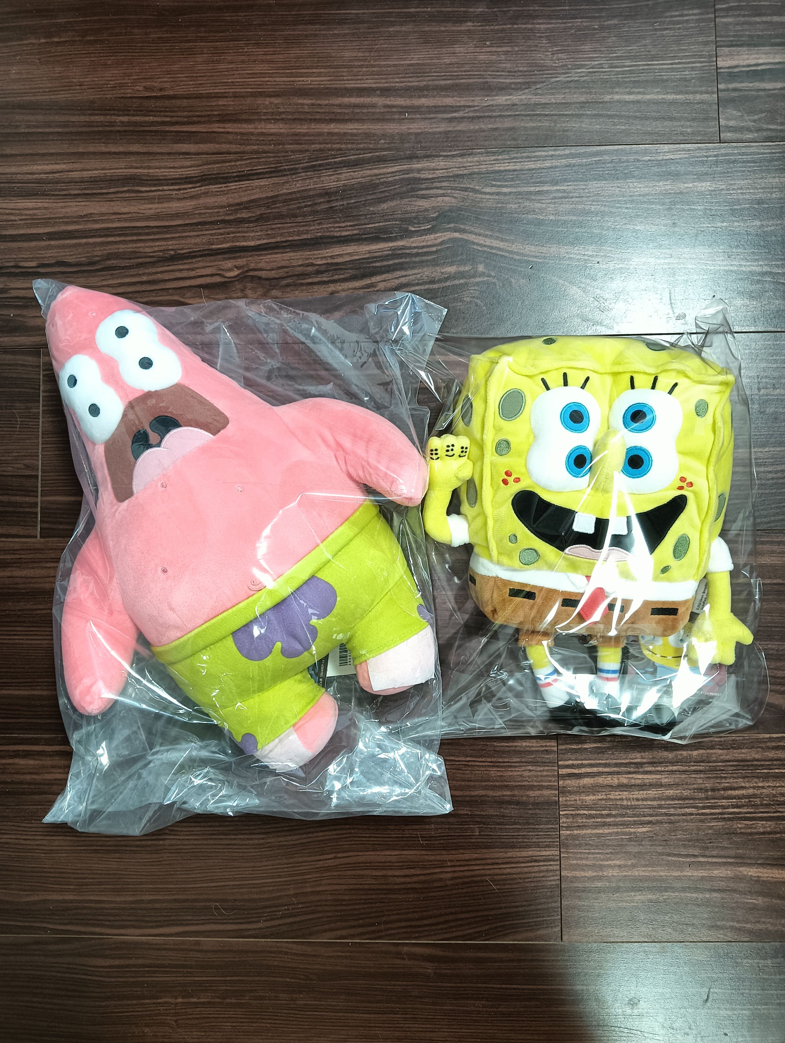 Cactus Plant Flea Market × Uniqlo CPFM Spongebob Patrick Plush Set ...