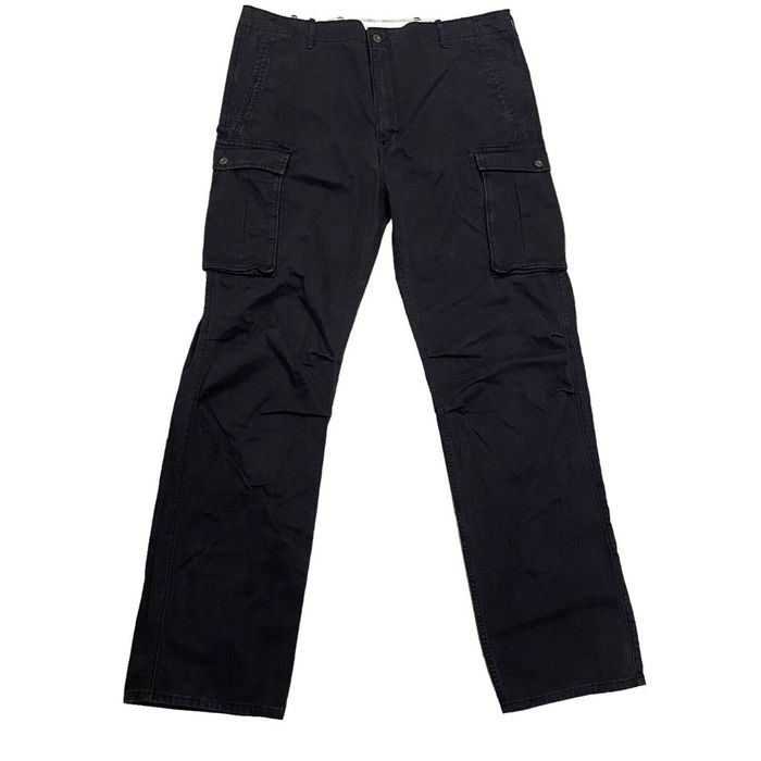 Levi's Levi’s VTG White Tab Y2k Black Cargo Pants 40 X 36 Oversized ...
