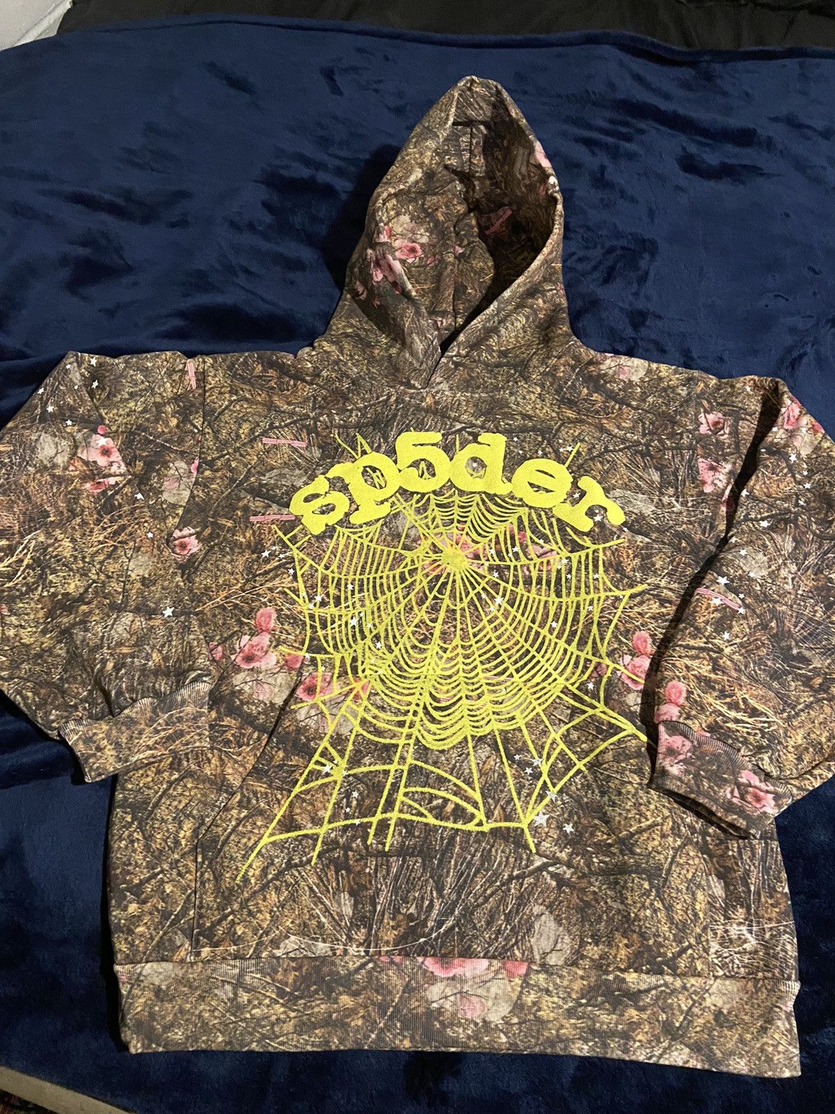 Sp5der Sp5der Real Tree OG Web Hoodie | Grailed