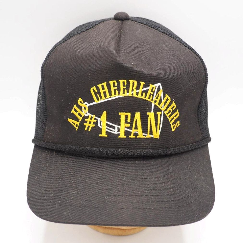 Vintage Authentic Mesh Snapback Trucker Style Farmer Hat for Number One ...