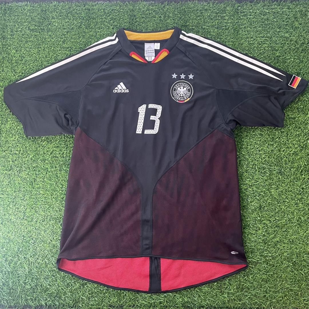 Adidas Vintage 2004 Germany National Team Michael Ballack Authentic ...