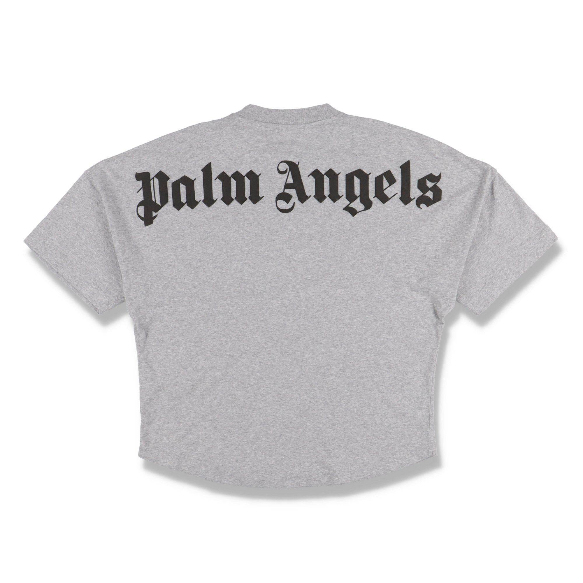 Palm Angels Grey Classic Logo Oversized T-shirt | Grailed