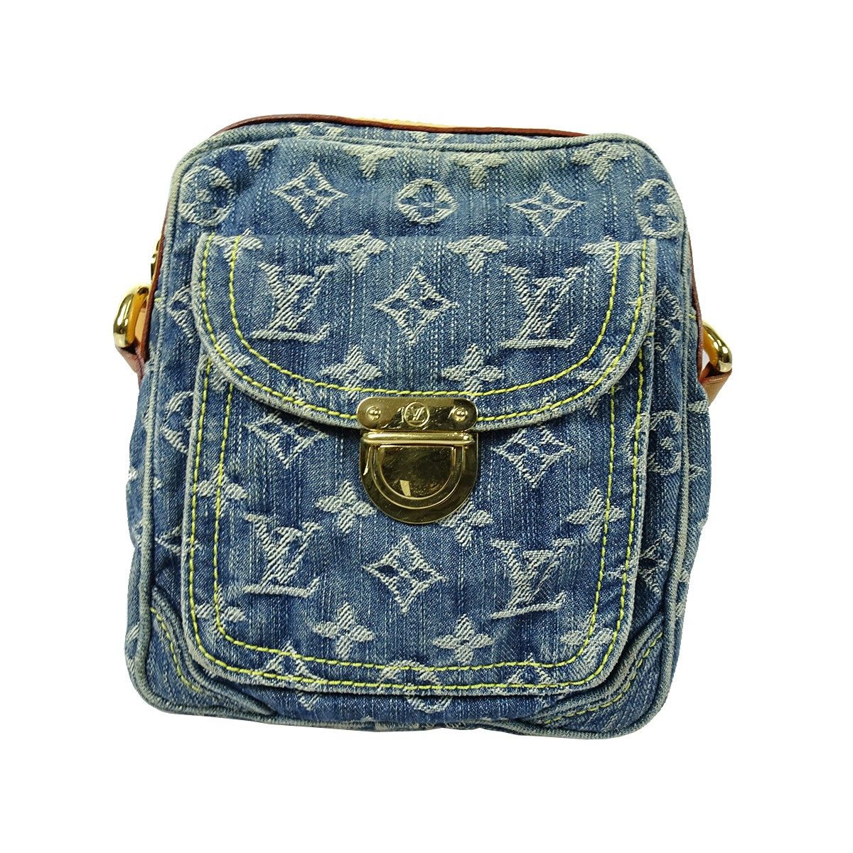 Louis Vuitton Louis Vuitton Monogram Denim Camera Bag | Grailed
