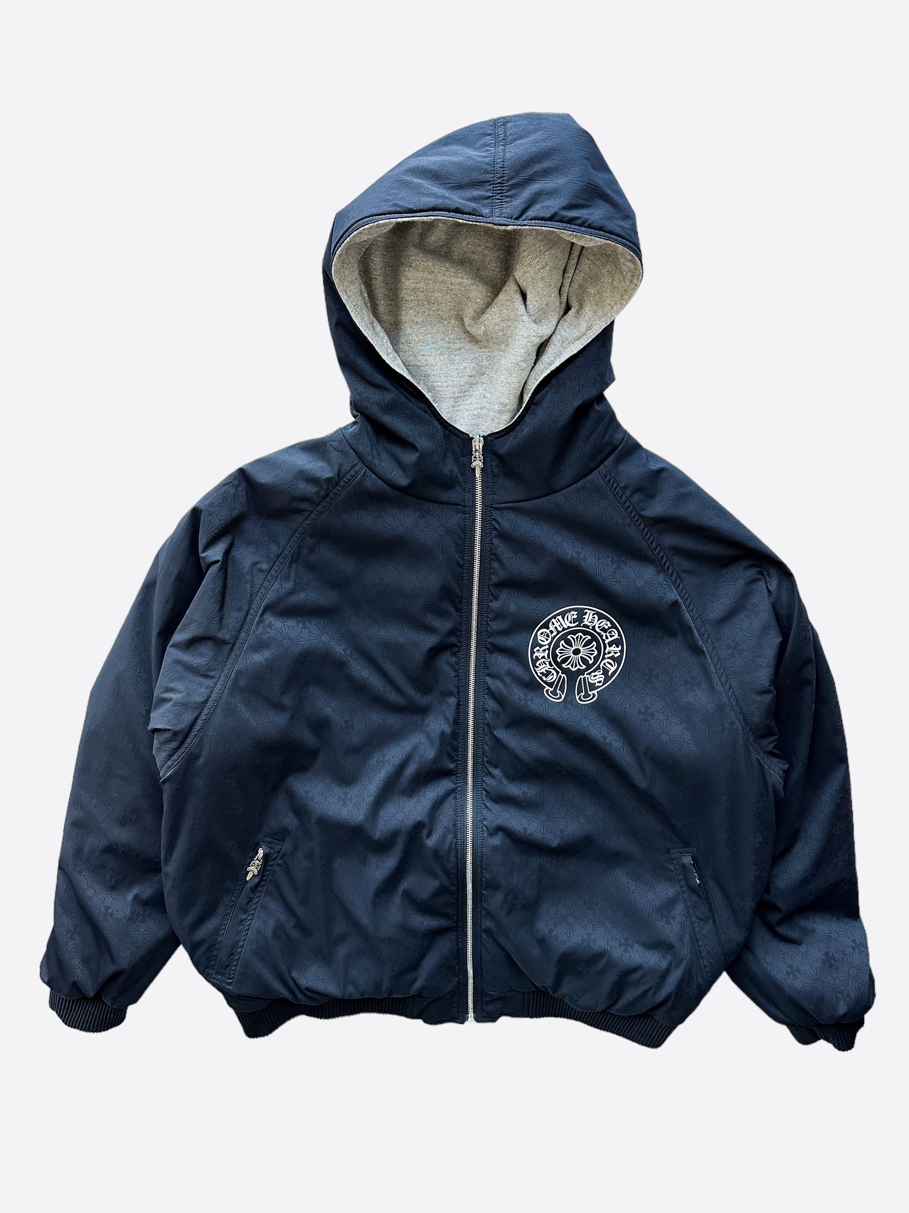 Chrome Hearts Chrome Hearts Reversible Hooded Bomber Jacket | Grailed