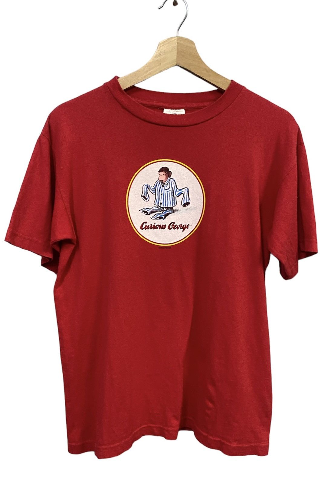 George × Vintage Vintage Curious George T-Shirt | Grailed