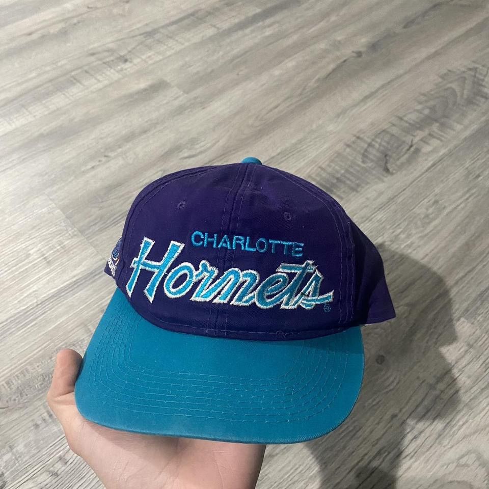 Vintage Vintage 90s sports specialties Charlotte hornets script hat ...