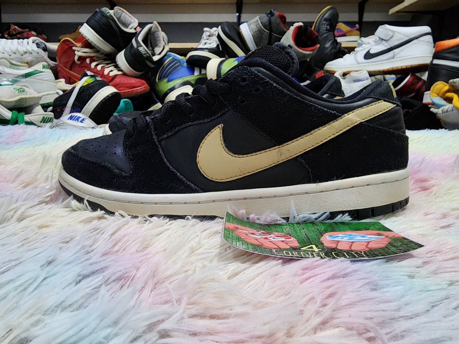 Nike Nike Sb Dunk Low Metallic Gold | Grailed
