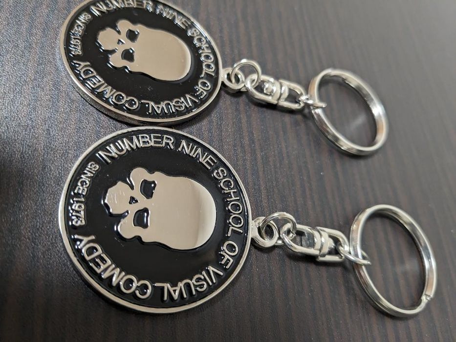 Number (N)ine Early NUMBER(N)INE skull key chain set of 2 | Grailed