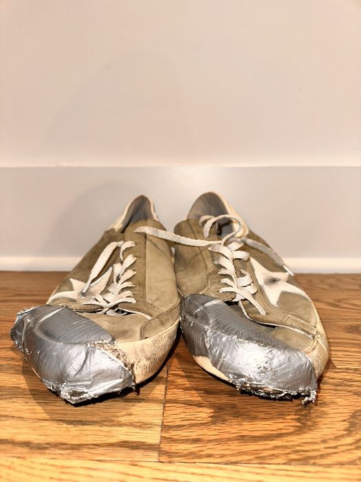 Golden Goose Brown & duck tape | Grailed