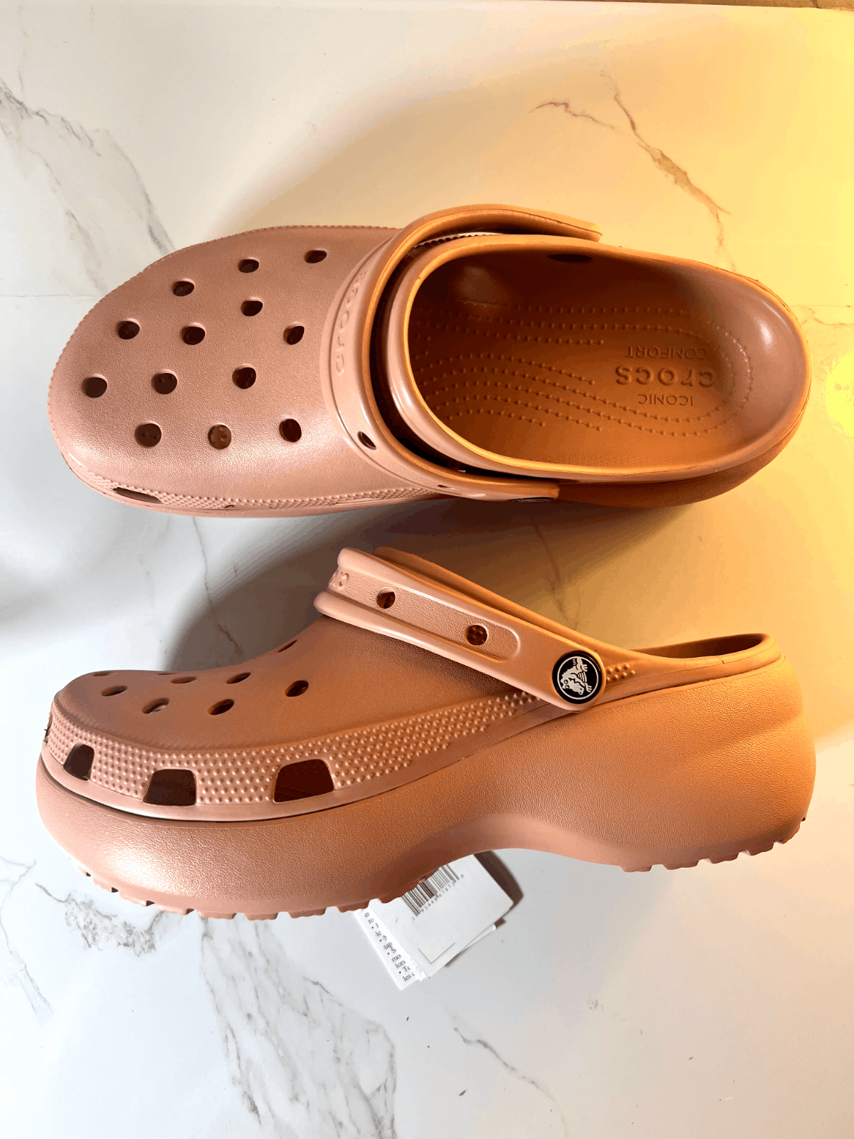 Crocs Crocs Classic Platform Clog Bale Blush | Grailed