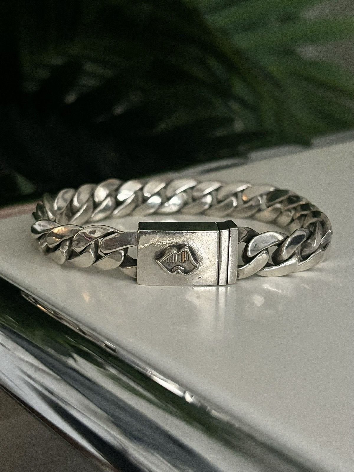 Chrome Hearts CHROME HEARTS MATTY BOY CHOMPER GOLD CUBAN BRACELET | Grailed