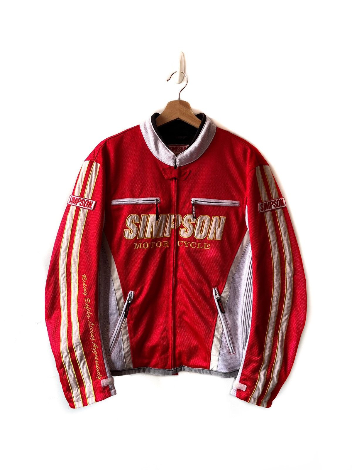 NASCAR × Racing × The Simpsons Vintage Simpson Bikers Jacket | Grailed