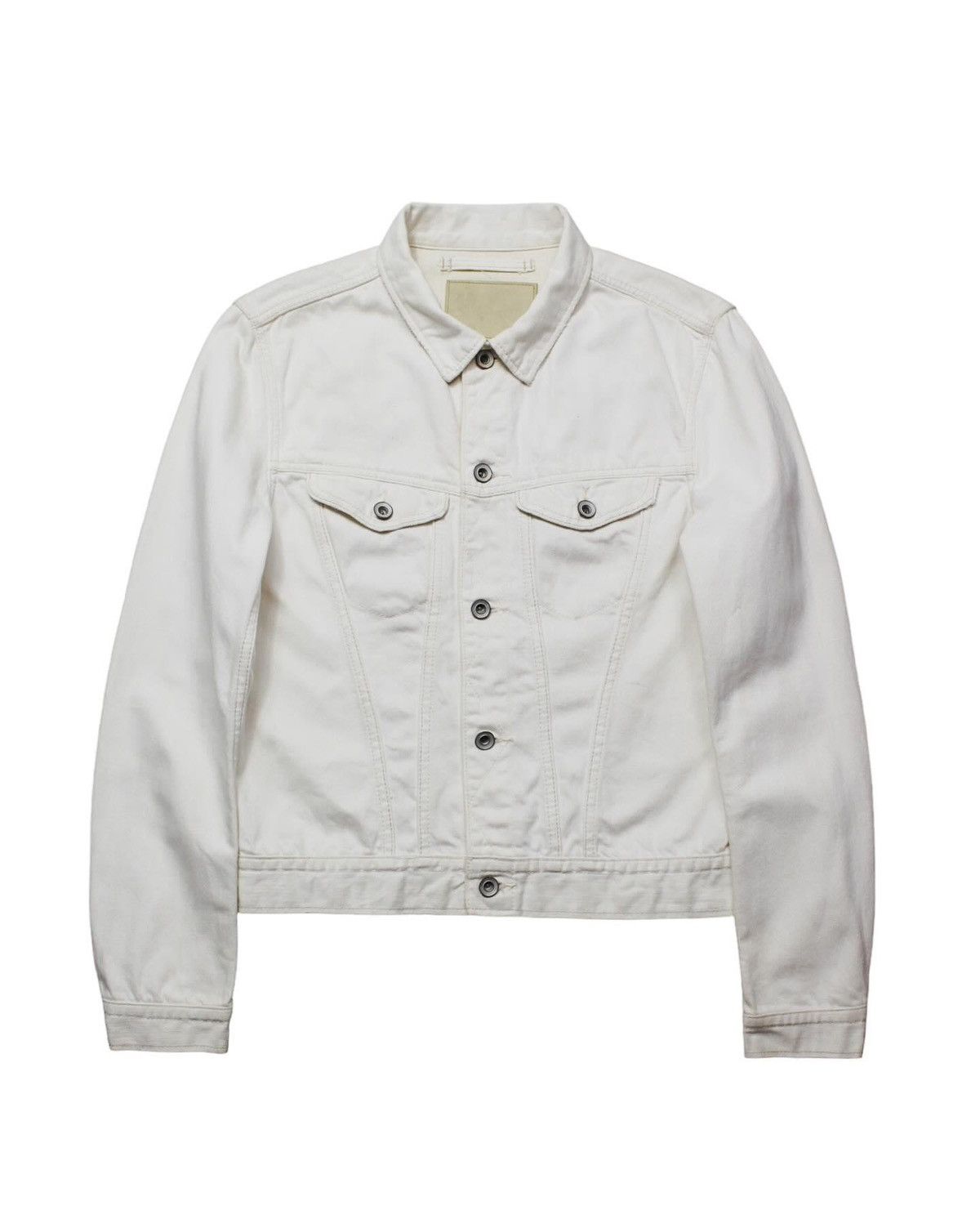 GOA 2000S G.O.A SELVEDGE WHITE DENIM JACKET | Grailed