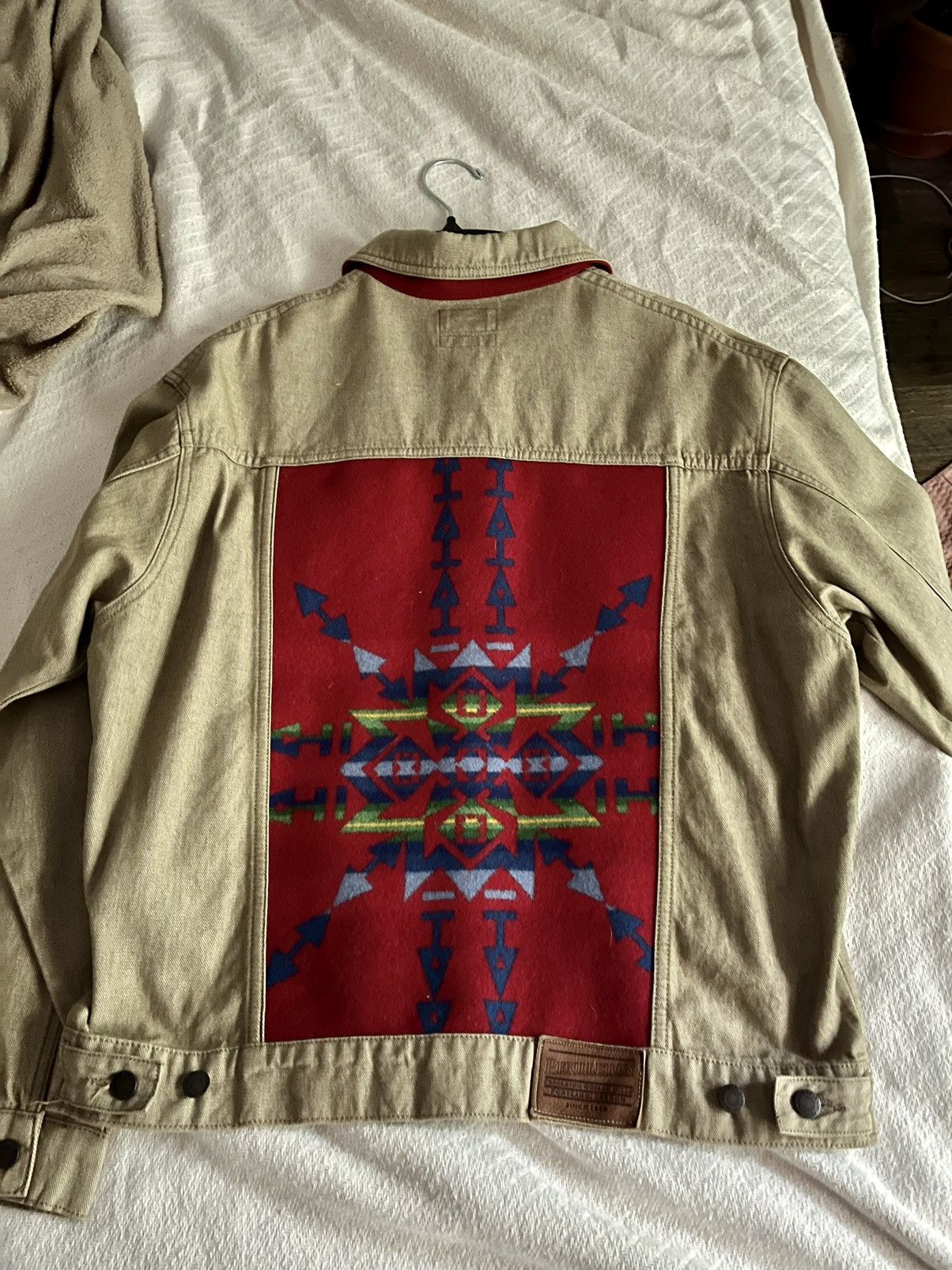 Pendleton Pendleton Denim Jacket Wool Jacquard | Grailed