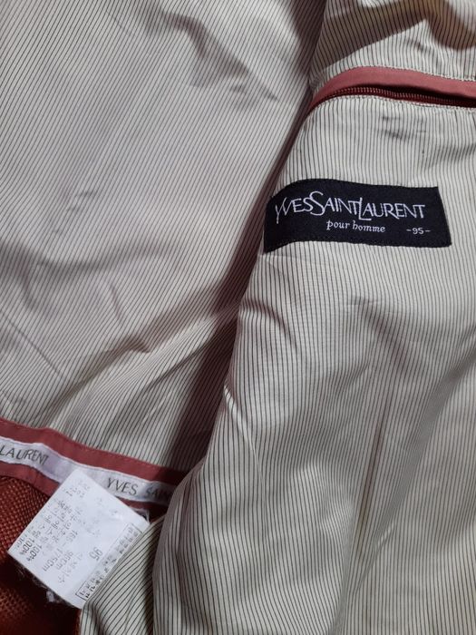 Vintage 💥Rare Color Orange💥Vintage Yves Saint Laurent x Ysl Jacket ...