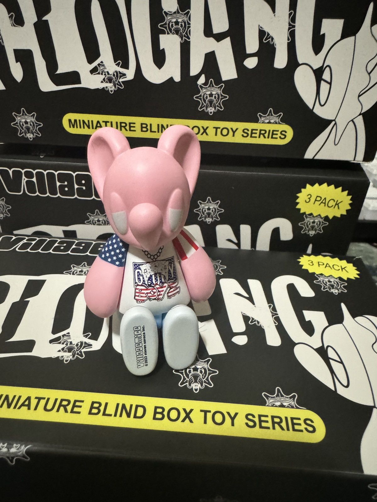 Billionaire Boys Club Father Steve x glo gang mice pink | Grailed