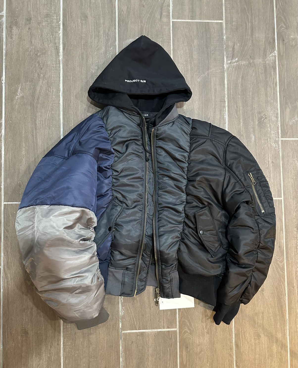 PROJECT G/R Project G/R Unbalanced Jacket | Grailed