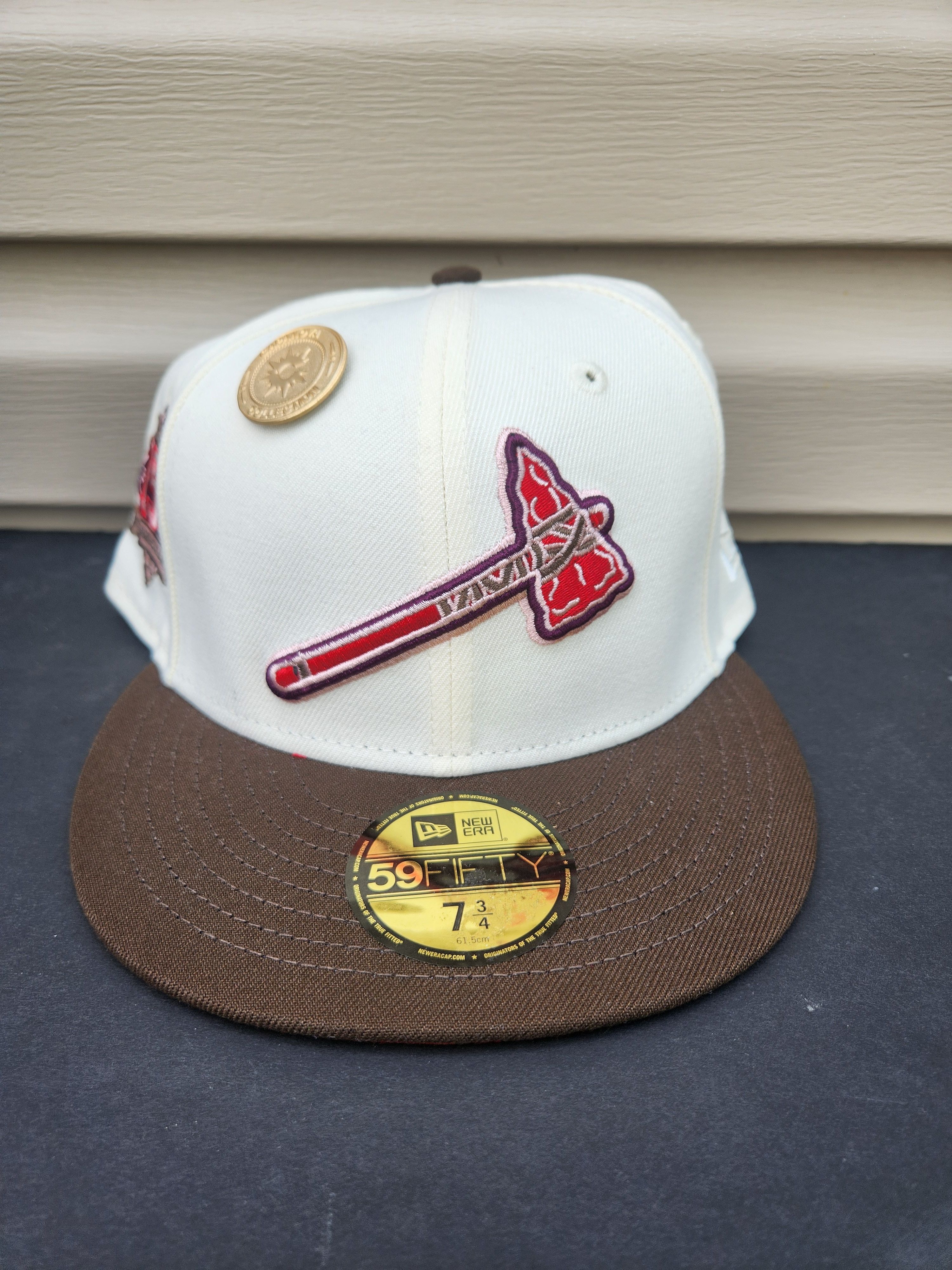 New Era NEW ERA ATLANTA BRAVES (TOMAHAWK) 59FIFTY FITTED | Grailed