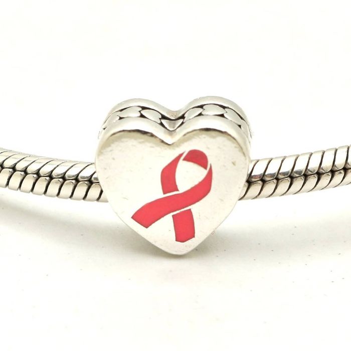 pandora Authentic Pandora Hope Pink Ribbon Charm | Grailed