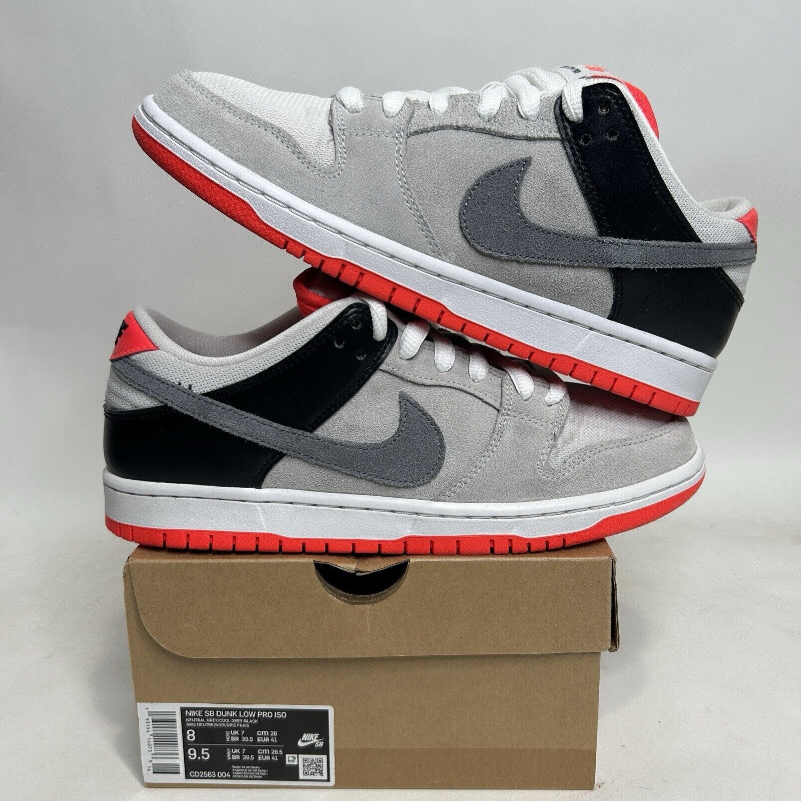 Nike Nike SB Dunk Low Pro Iso Orange Label “Infrared AM90” 2024 | Grailed