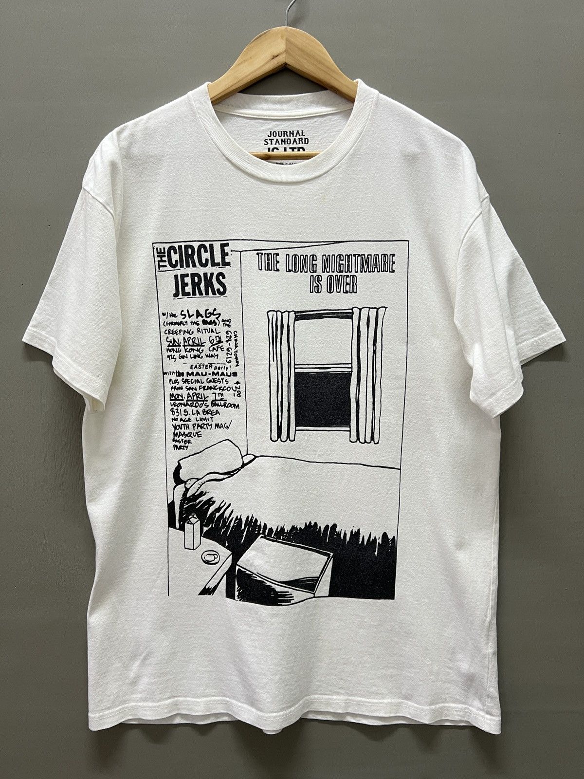 Band Tees × Journal Standard Rare The Circle Jerks "Nightmare is Over ...