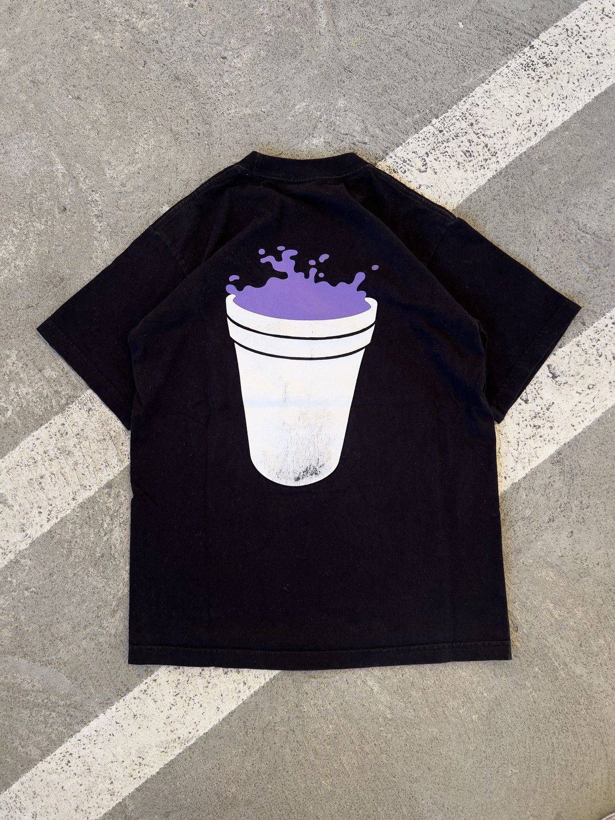 Designer OPIUM GOLD Purple Lean Cup Rap Tee | Grailed
