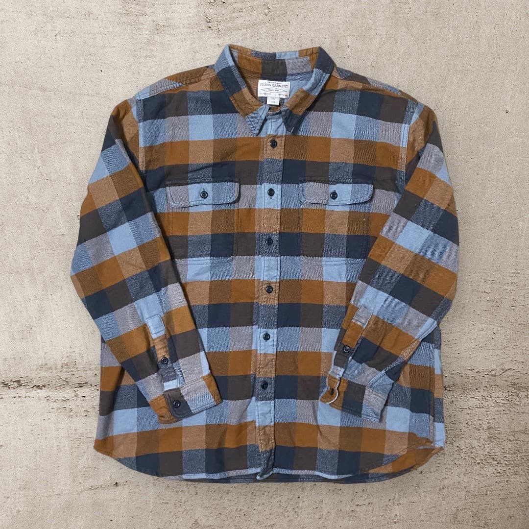 Filson Filson Buffalo Plaid Flannel Heavyweight Work Shirt | Grailed