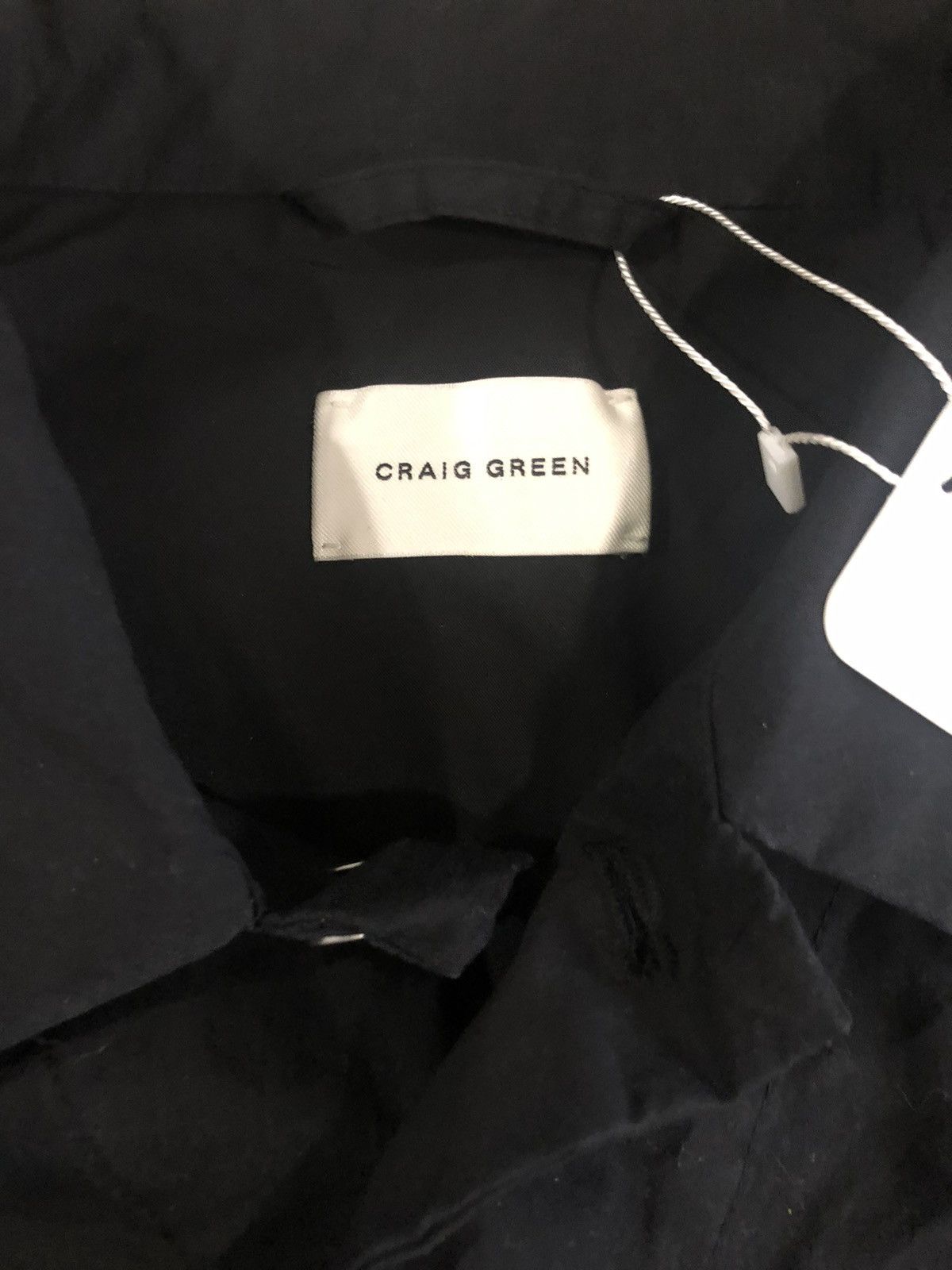 Craig Green Craig Green Oversized Cotton Laced Work Shirt Jacket | Grailed Craig Green Craig Green Oversized Cotton Laced Work Shirt Jacket | Grailed
